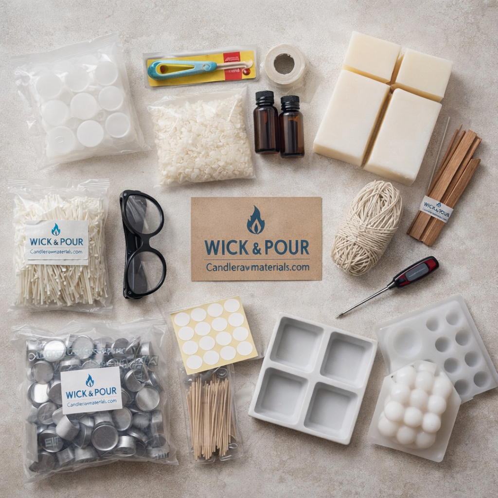 Candle Raw Material – Wick and Pour