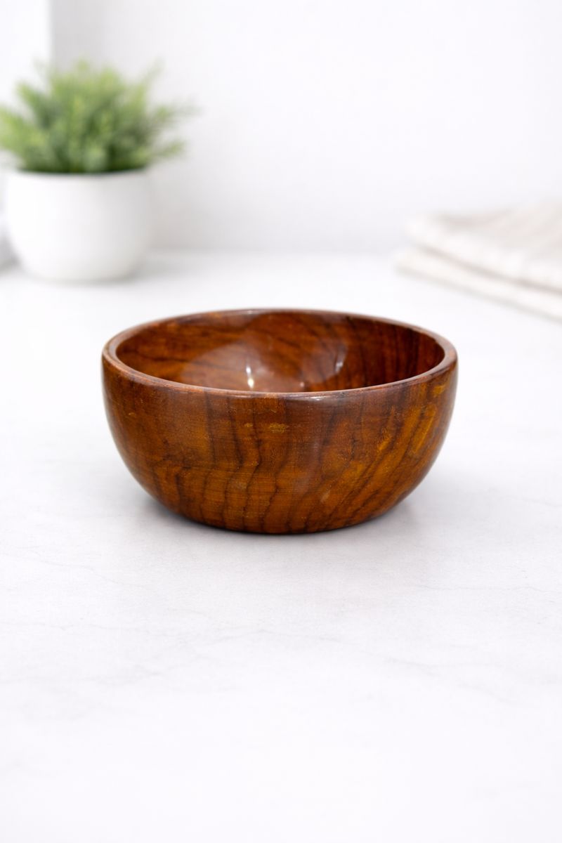 Shesham Bowl 5 inch - WD06 – Wick and Pour