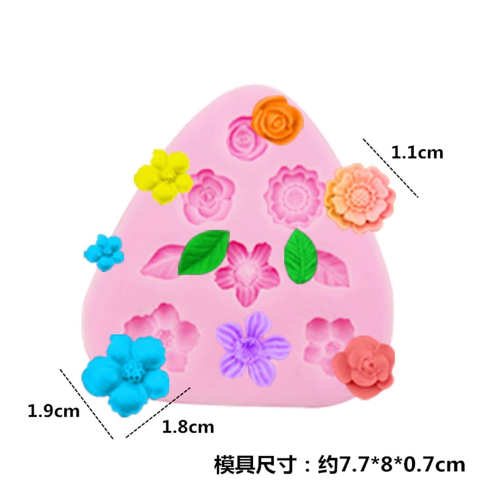 Flower Element Mould CM355 – Wick and Pour