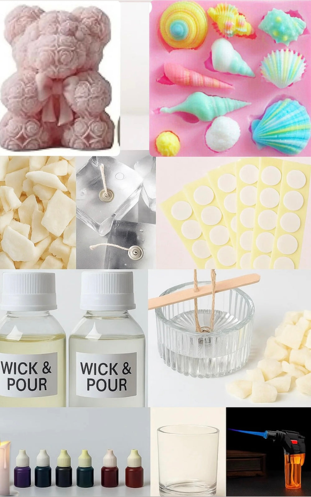 Christmas Topping Mould XMAS37 – Wick and Pour